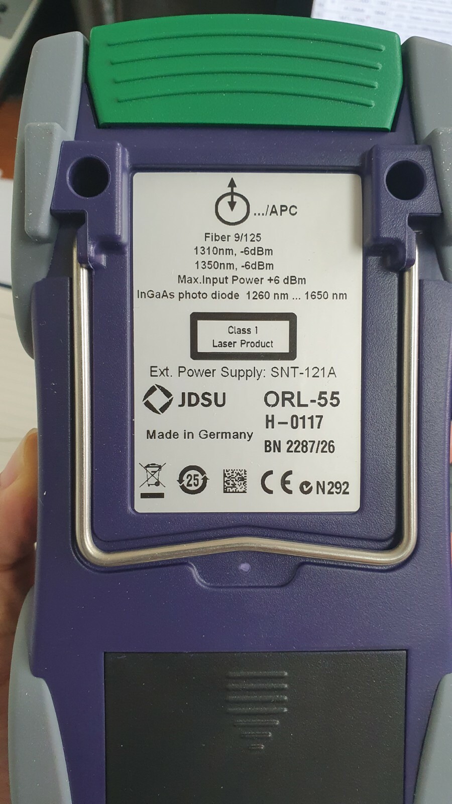 JDSU/VIAVI ORL-55 Optical Return Loss Meter | eBay