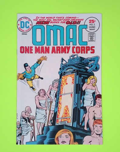 Omac #5 Vol. 1 1975 DC Comics 8.0 Comic Book A83-77 | eBay
