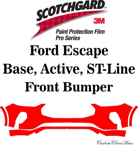 3M Scothgard Paint Protection Film Pro Series Clear Bra 2023 2024 Ford ...
