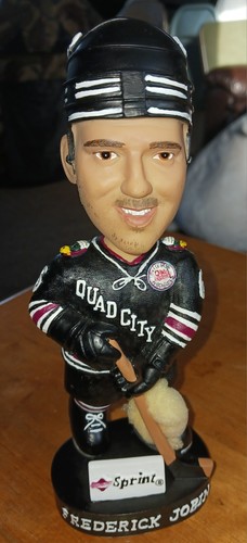 UHL CHL Quad City Mallards #6 Frederick Jobin Bobblehead | eBay