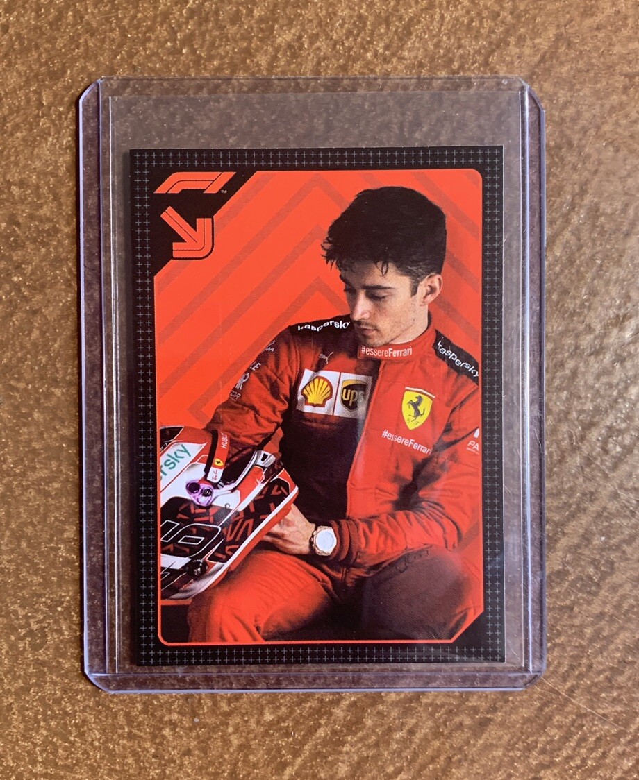 2020 Topps Formula 1 F1 Sticker #39 Charles Leclerc Ferrari Rookie | eBay