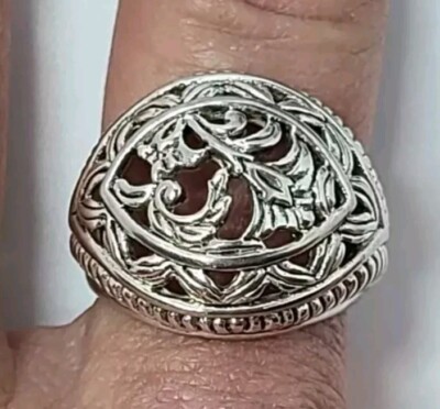 Barse 925 Sterling Silver Ring Size 8 | eBay