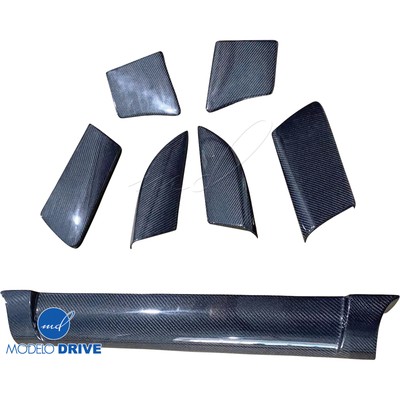 ModeloDrive Carbon Fiber TART Accessories Rear Fins Diffuser (996) for ...