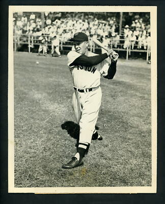 Vern Stephens Official Boston Red Sox team issued 1948 Type 1 Press ...