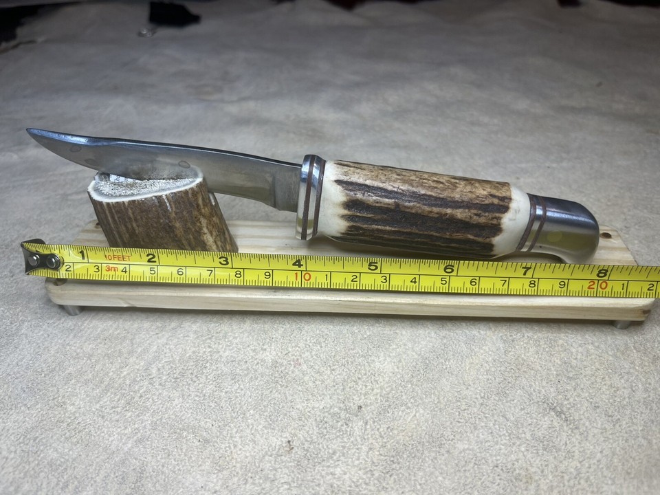 Vintage Buck (1967-72) Stag Handle Fixed Blade | eBay