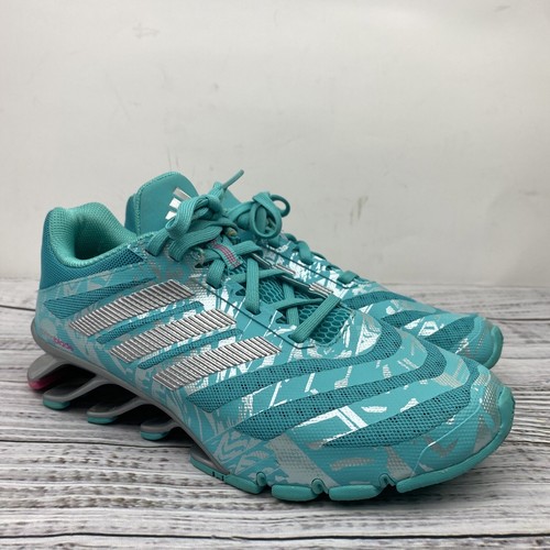 Adidas Running Shoes Women’s 8 Springblade Ignite Vivid Mint Green Silver D69128 | eBay