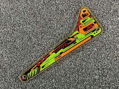 Gottlieb Counterforce Pinball Machine Playfield Plastic A-2006 | eBay