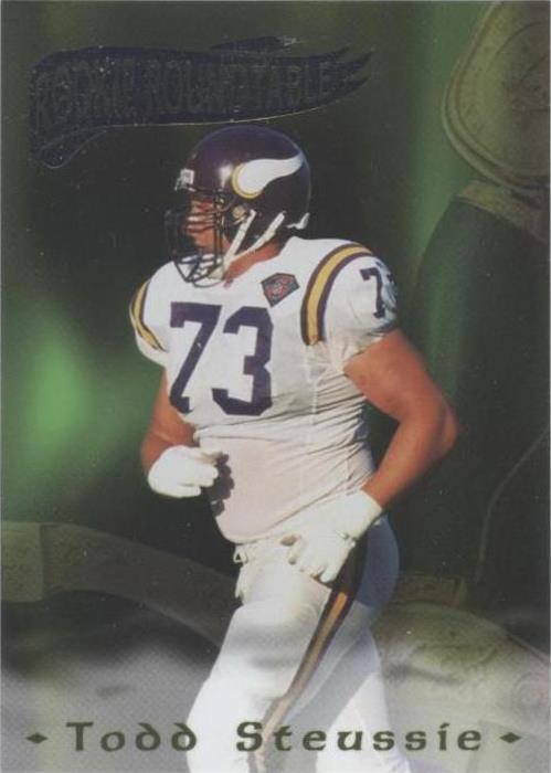 1995 Collector's Edge Excalibur - Rookie Roundtable Todd Steussie #16 ...
