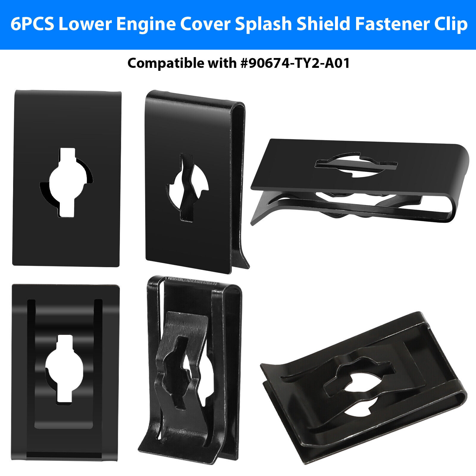 14PCS Lower Engine Cover Pin Screw Fit FOR Honda Accord Civic CRV ...