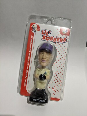 Lil Bobber Craig Counsell Arizona Diamondbacks Baseball KFC Mini ...
