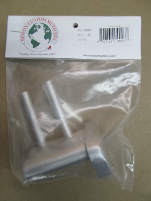 Bisson Custom Mufflers O.S. 46 Pitts Style Muffler - PN. 04046 | eBay