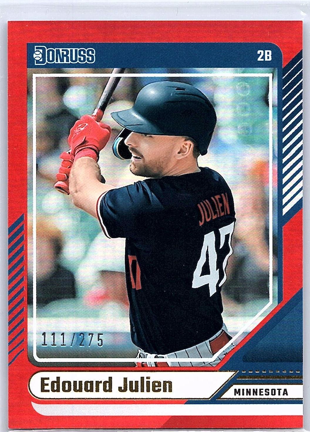 2024 Panini Donruss - Edouard Julien #39 Red /275 for sale online | eBay