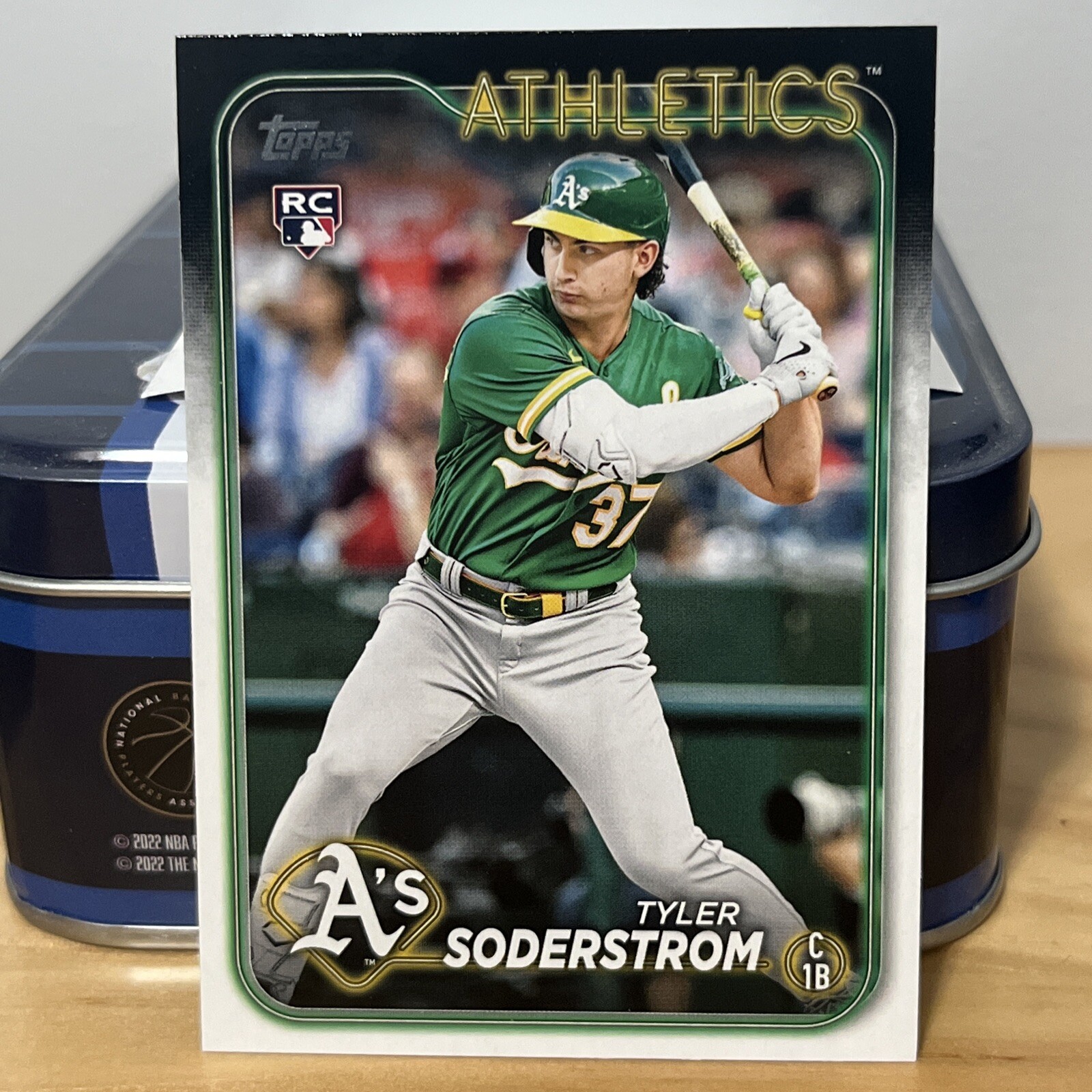 2024 Topps Series 1 Tyler Soderstrom #244 Oakland Athletics Baseball ...