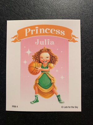 Princess Opoly PRINCESS JULIA Title Deed Card Game Replacement Piece ...