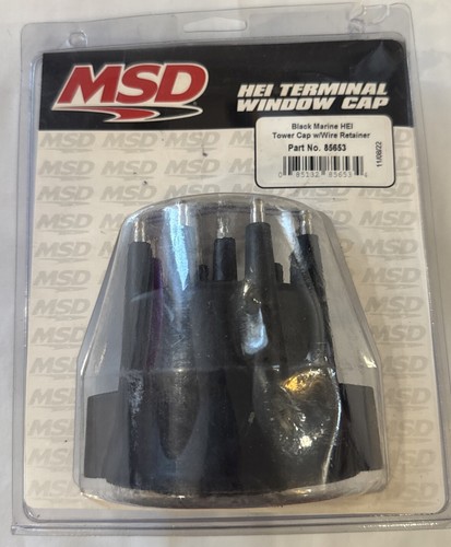 MSD Black Marine HEI Tower Cap w/Wire Retainer 85653 | eBay