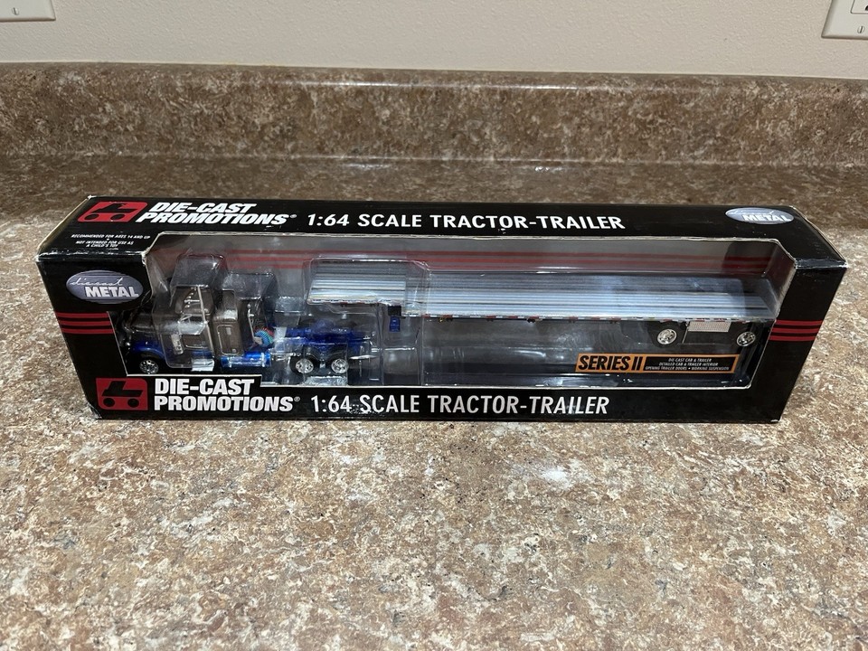 DCP Peterbilt 379 w/36" Bunk Step Deck Trailer Graham Transport 1:64 ...