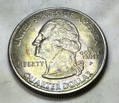 Rare Beautiful 2006 Washington Quarter - Multi Color Toned. | eBay