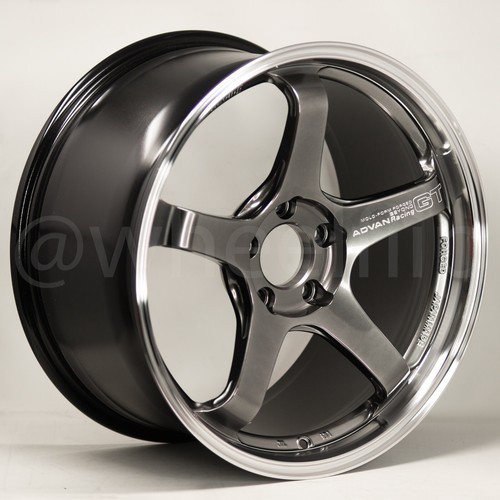 Advan GT Beyond 18x9.5 +45 5x114.3 Machining / Hyper Black (set of 4 ...