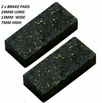 Ride On Mower Brake Pads 2 pcs Fits Lots Of Machines Honda Hayter ...