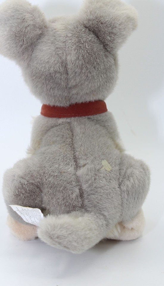 Vintage Disney Lady & The Tramp II 2 Scamp's Adventure Scamp Plush w ...