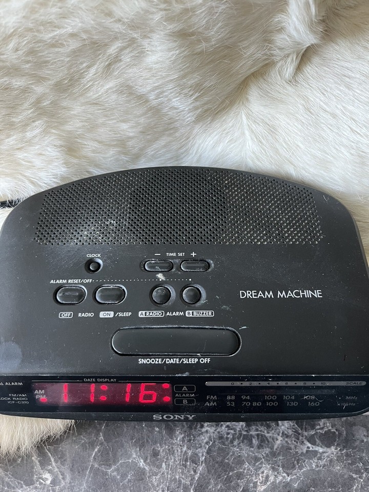 Sony Dream Machine Digital Clock Radio ICF-C370 AM FM Dual Alarm | eBay
