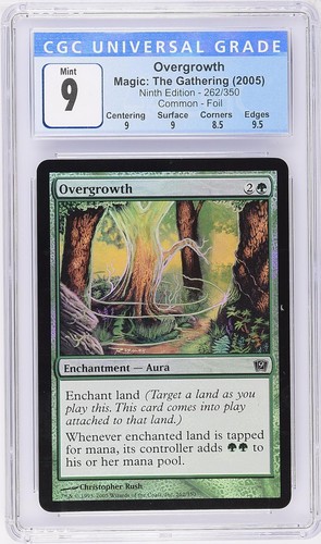OVERGROWTH 9th Edition Foil CGC 9 MTG [Nostalgium] | eBay