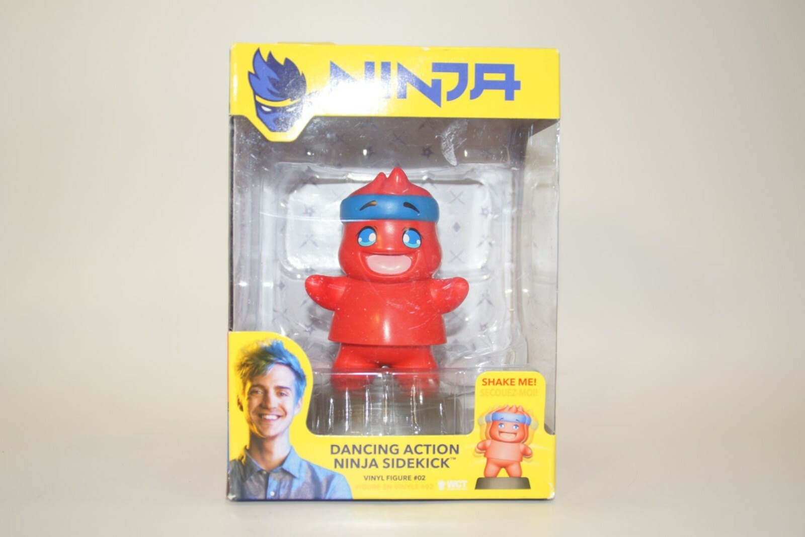 Wicked Cool Toys Red Ninja Dancing Action Sidekick Bobblehead Figure | eBay
