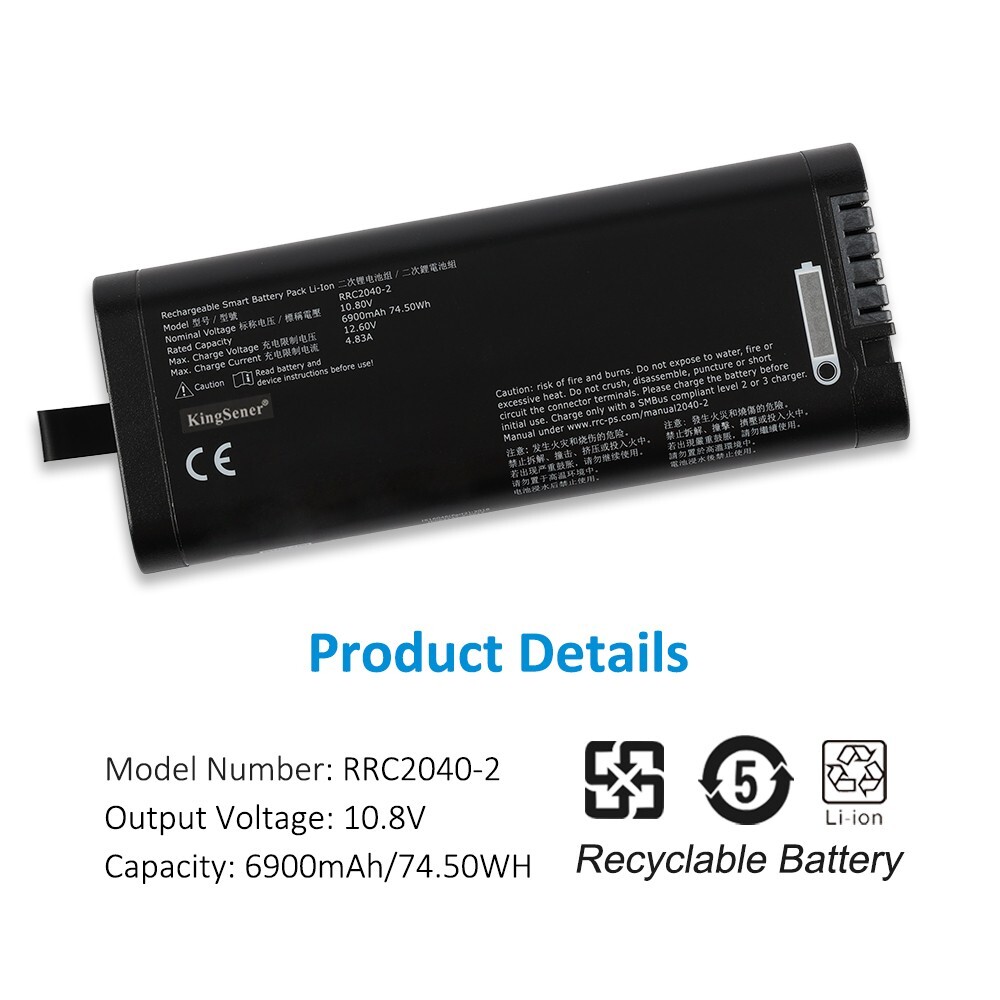 RRC2040-2 Battery Pack For Olympus EPOCH 650 Flaw Detect P/N:410030-04 ...