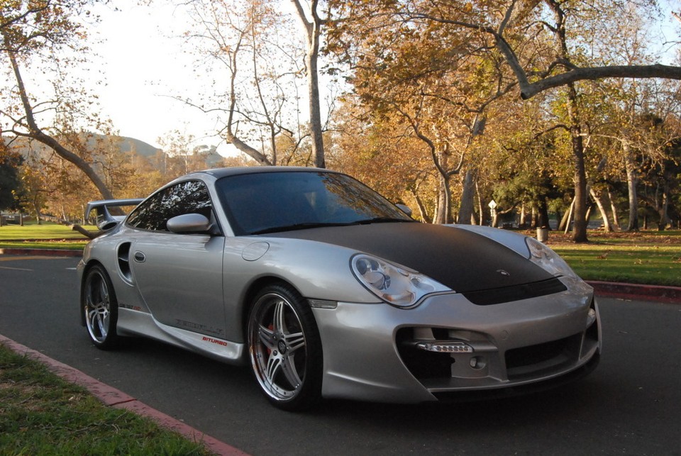 Porsche 911 996 Turbo 997 GTS EVO style Front Bumper fitment for 996 ...