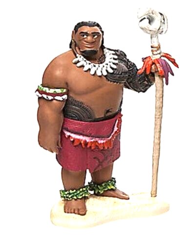 Chief Tui Disney Moana Polynesian Island Figurine Luau Party - Cake ...