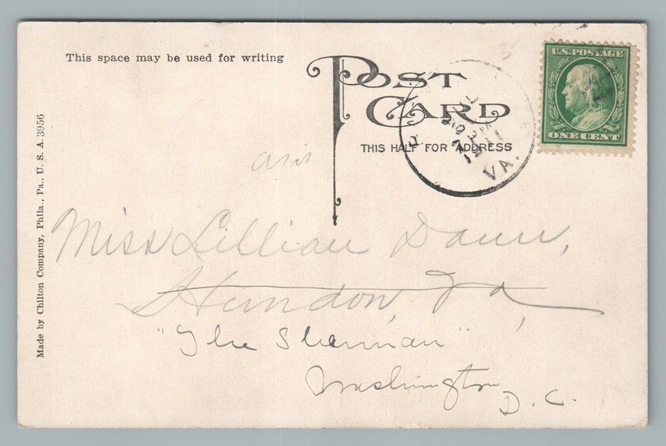 Hotel Brandon BASIC CITY Virginia—Augusta County VA Antique Postcard ...