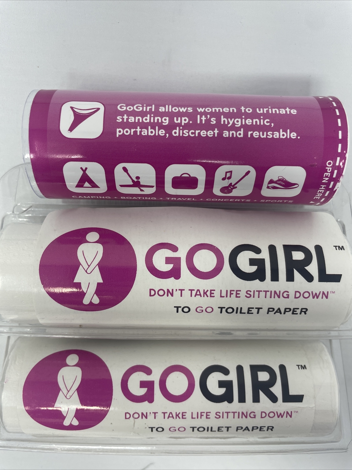 Go Girl Female Urination Device Lavender Fud Urinal Camping for sale ...