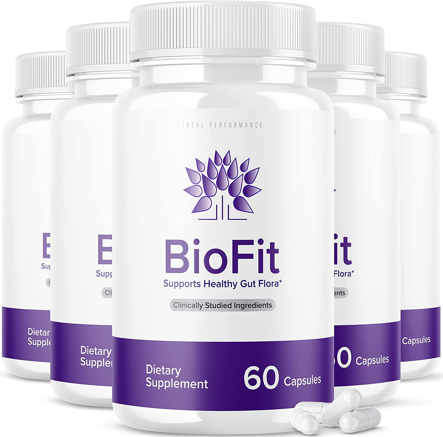 (5 Pack) Biofit Probiotic Pills Bio Fit Supplement (300 Capsules) | eBay
