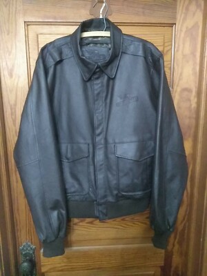 Dekalb Seed Corn Leather Jacket Size L | eBay