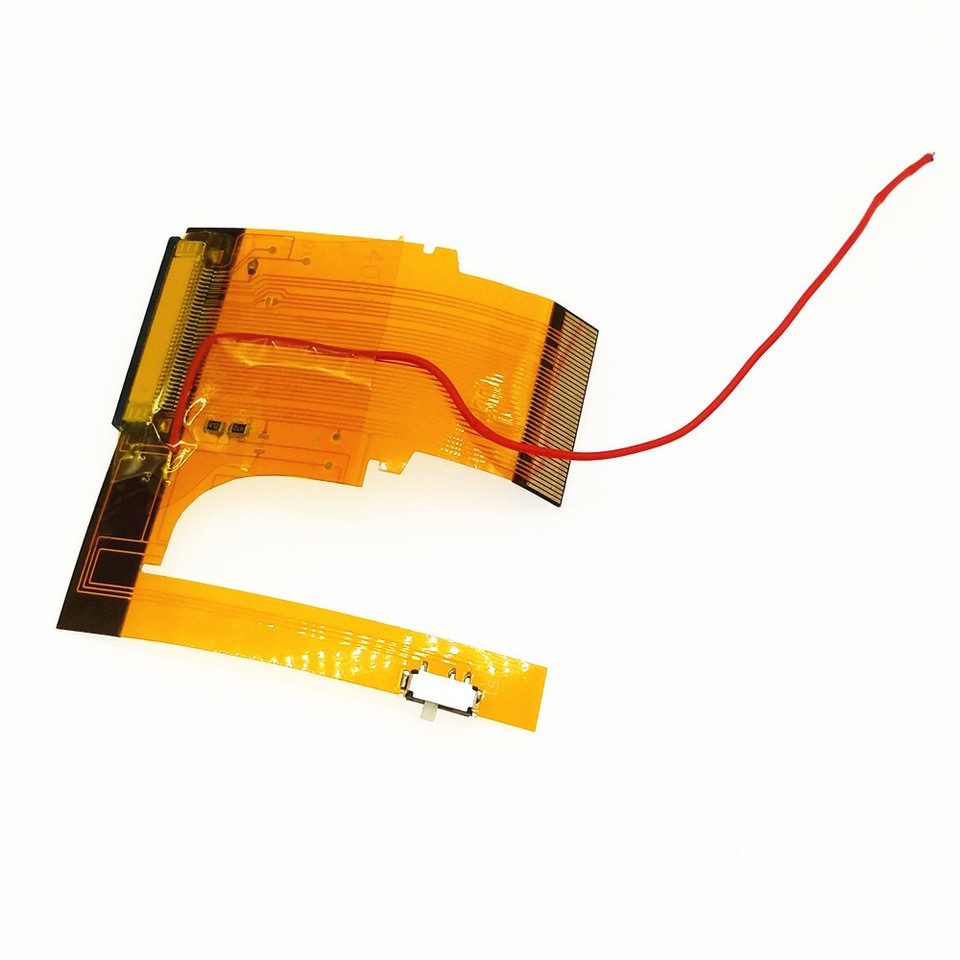 40 Pin Backlight Adapter Brightness Switch Ribbon Cable For Game Boy ...