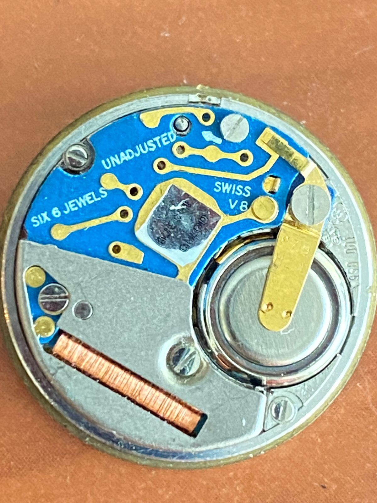 VINTAGE BUECHE GIROD WRIST WATCH MOVEMENT, CAL. 950.001, WORKING ...