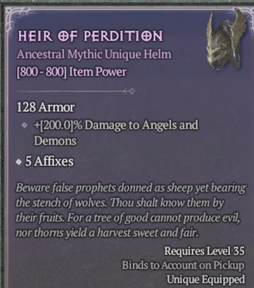 DIABLO 4 Eternal realm SC ️‍🔥MYTHIC UNIQUES RUNES BUNDEL ️‍🔥 | eBay