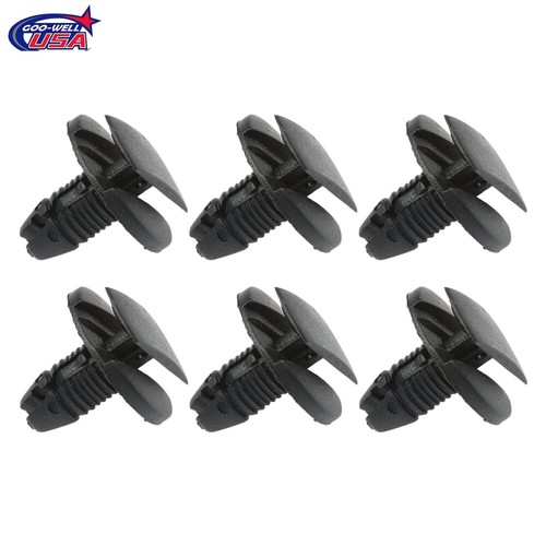 6 PCS Plastic Trim Mounting Panel Clips for Porsche Cayenne 2011-2014 ...