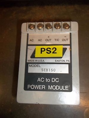 ACOPIAN 5EB150 AC TO DC POWER SUPPLY MODULE (DR1C3) | eBay