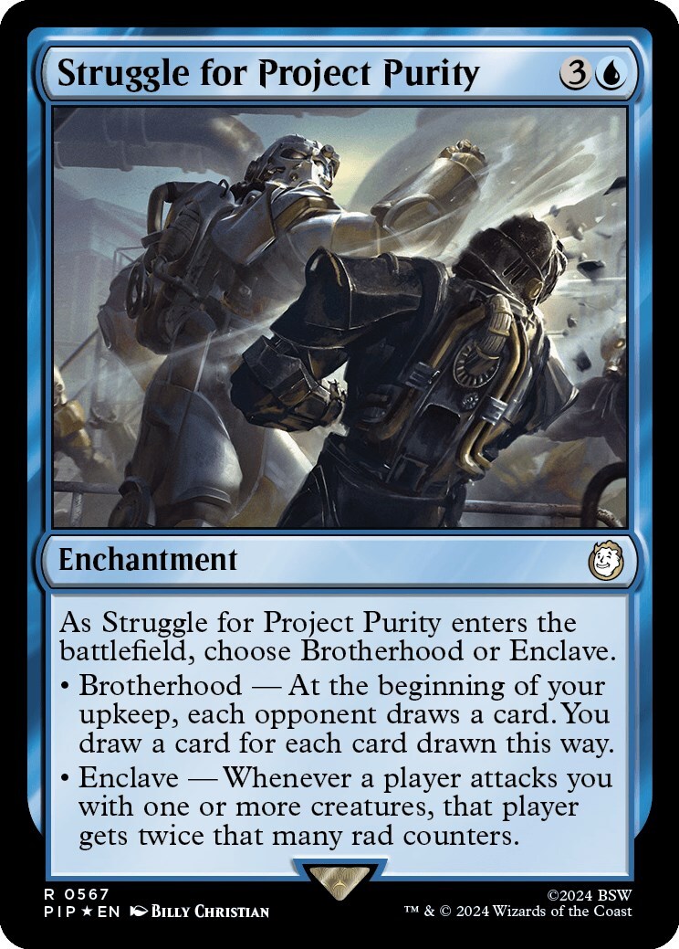 Struggle for Project Purity (Surge Foil) Universes Beyond: Fallout Foil ...