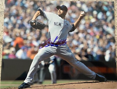 Andy Pettitte Signed autographed New York Yankees 11x14 Photo w/PROOF ...