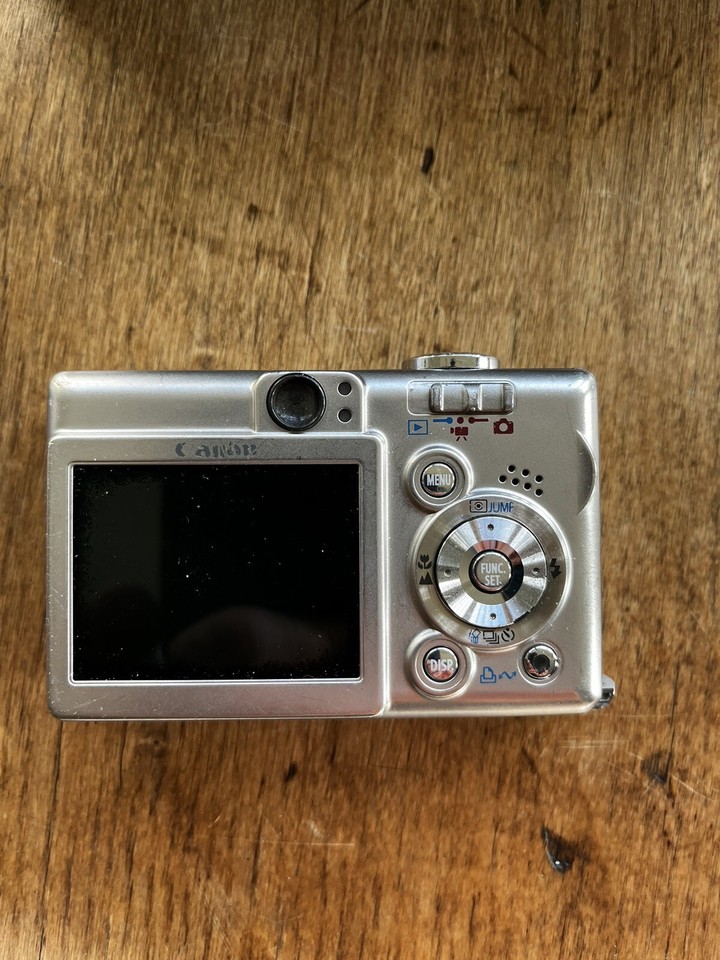 Canon PowerShot ELPH SD400 5.0MP Digital Camera In Box With Original ...