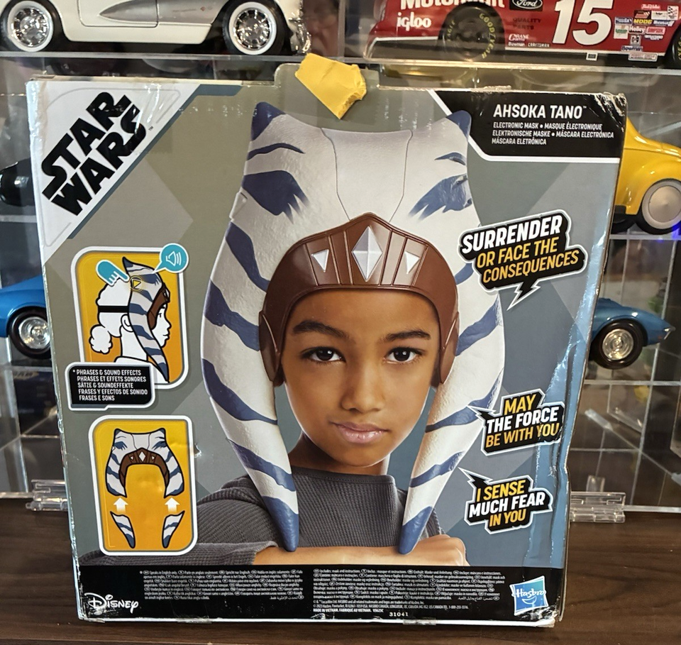 Star Wars Ahsoka Tano Electronic Mask Hasbro Disney Kids 5+ Years | eBay