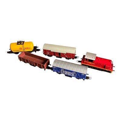 Five . Lima Italy Train Models HO Scale LOT OF FIVE | eBay