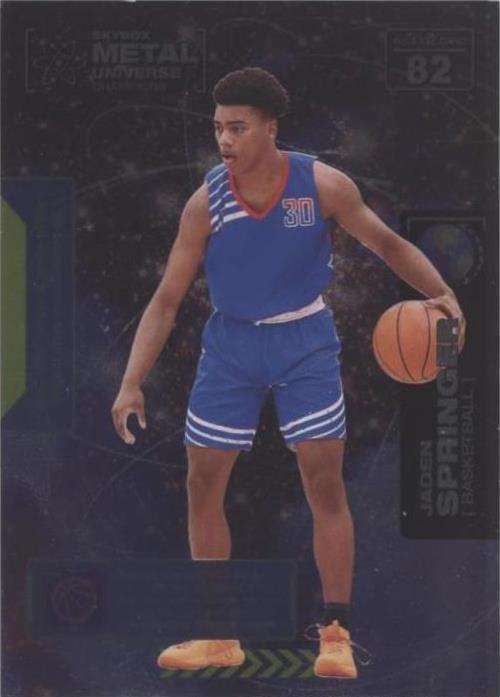 2021 Skybox Metal Universe Champions - Jaden Springer #82 (RC) for sale ...