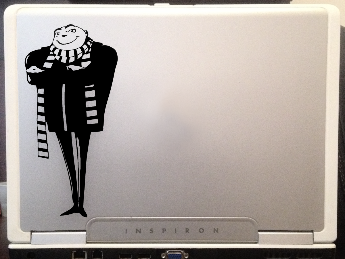 Despicable Me Felonious Gru is the main protagonist car Truck Decal ...