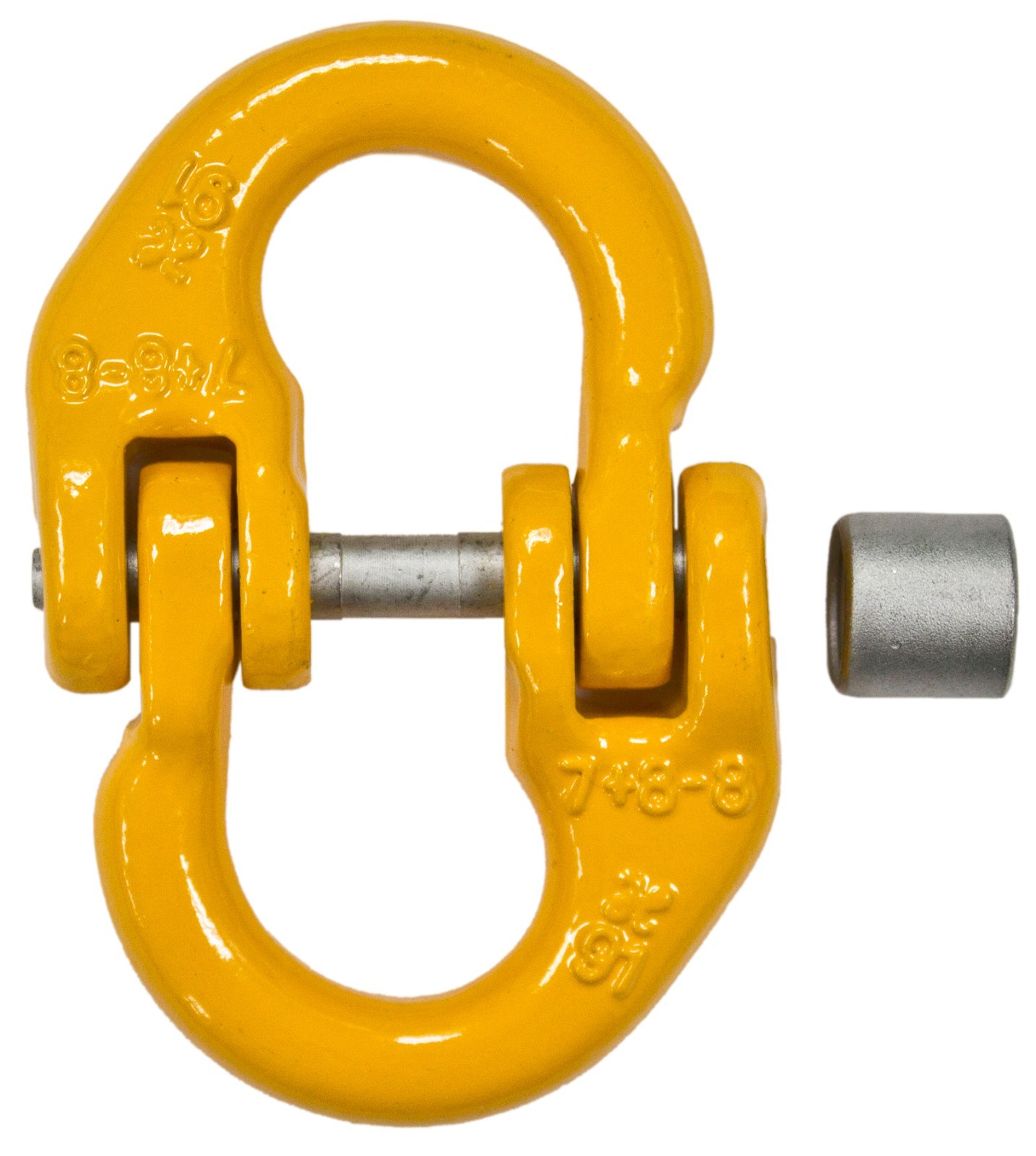 Qty. 4 - 1/2" Grade 80 Coupling Link, Hammerlock, Hammer Lock Chain ...