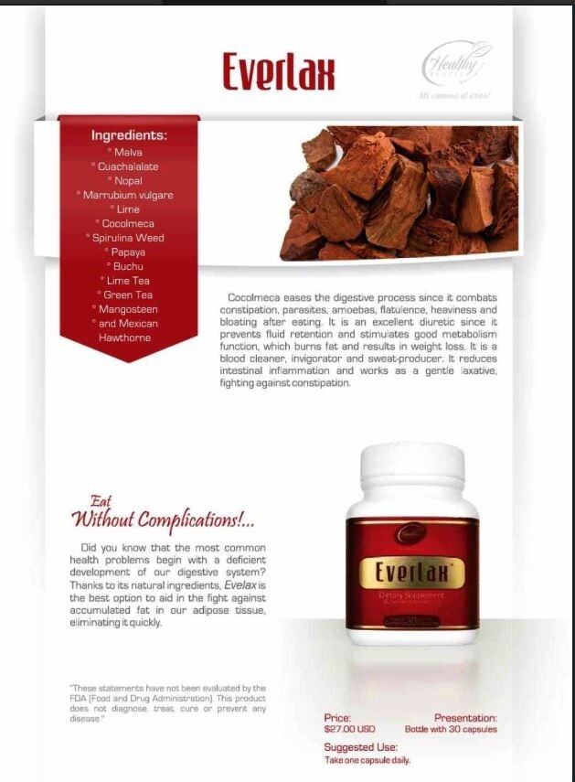 5 HEALTHY WEIGHT LOSS EVERLAX DIGESTIVE, EVERLIM BURN FAT, OXYGEN, 2 ...