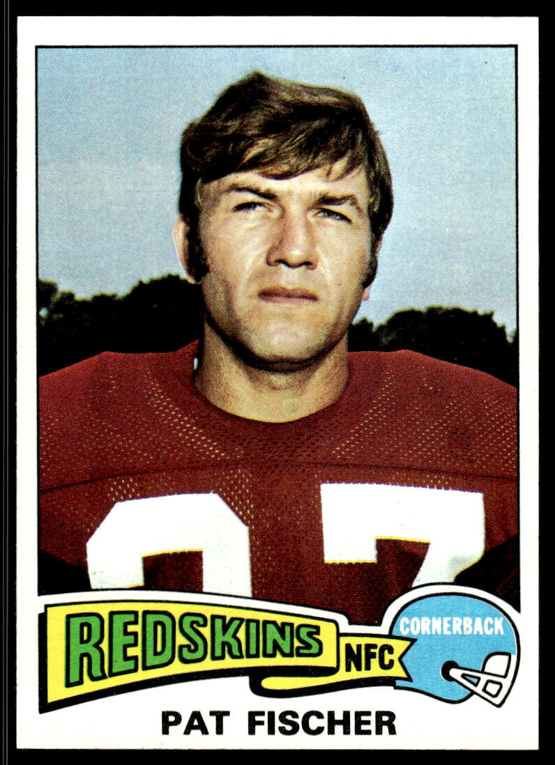 1975 Topps Pat Fischer #332 Washington Redskins K1 | eBay
