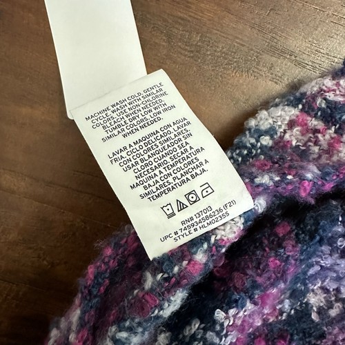 WOOLRICH Blanket Wrap Shawl Poncho Womens Sz OS Becca Plaid Ultra Soft ...